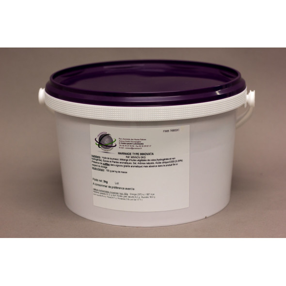 Marinade innovata rouge seau